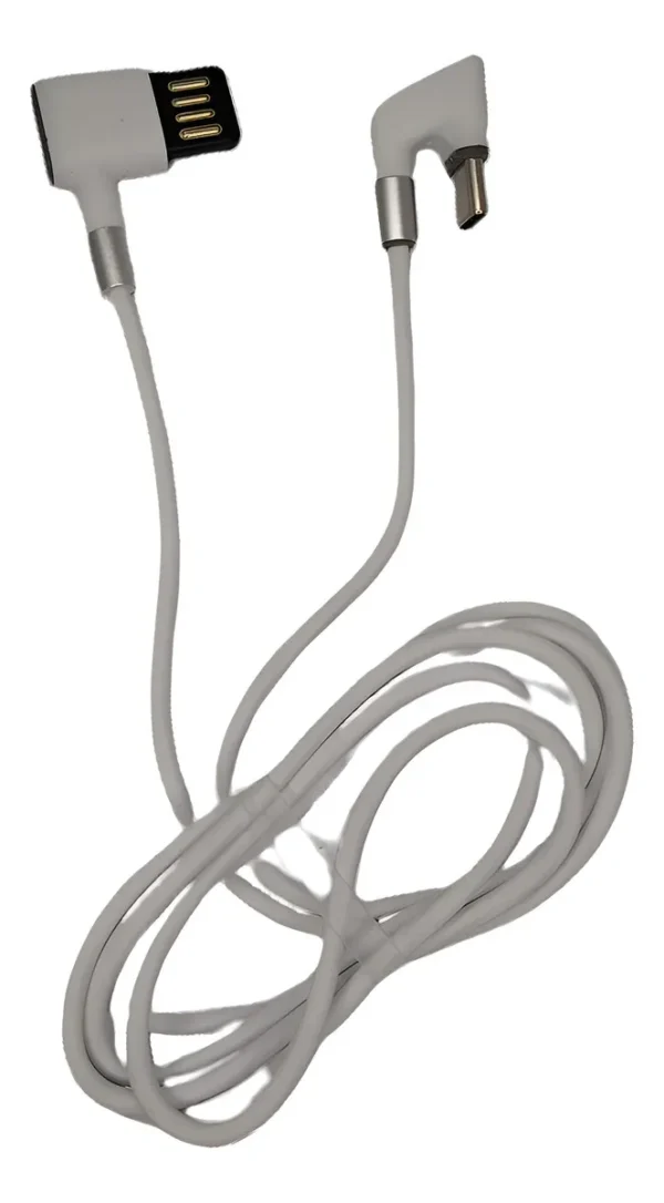 CABLE USB-C 2.4A 1.2MTS CURVO SKYWAY – BD Max